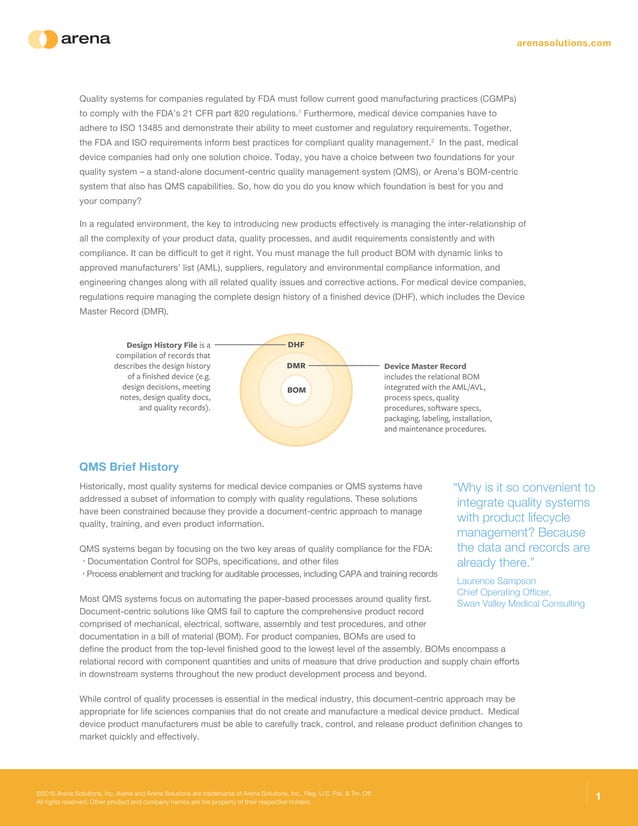 Providing a superior foundation for your corporate quality system | PDF