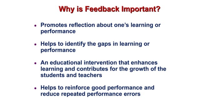 Providing effective feedback in medical education | PDF | Educational ...