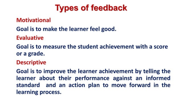 Providing effective feedback in medical education | PDF | Educational ...