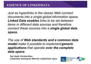 Providing geospatial information as Linked Open Data | PPT