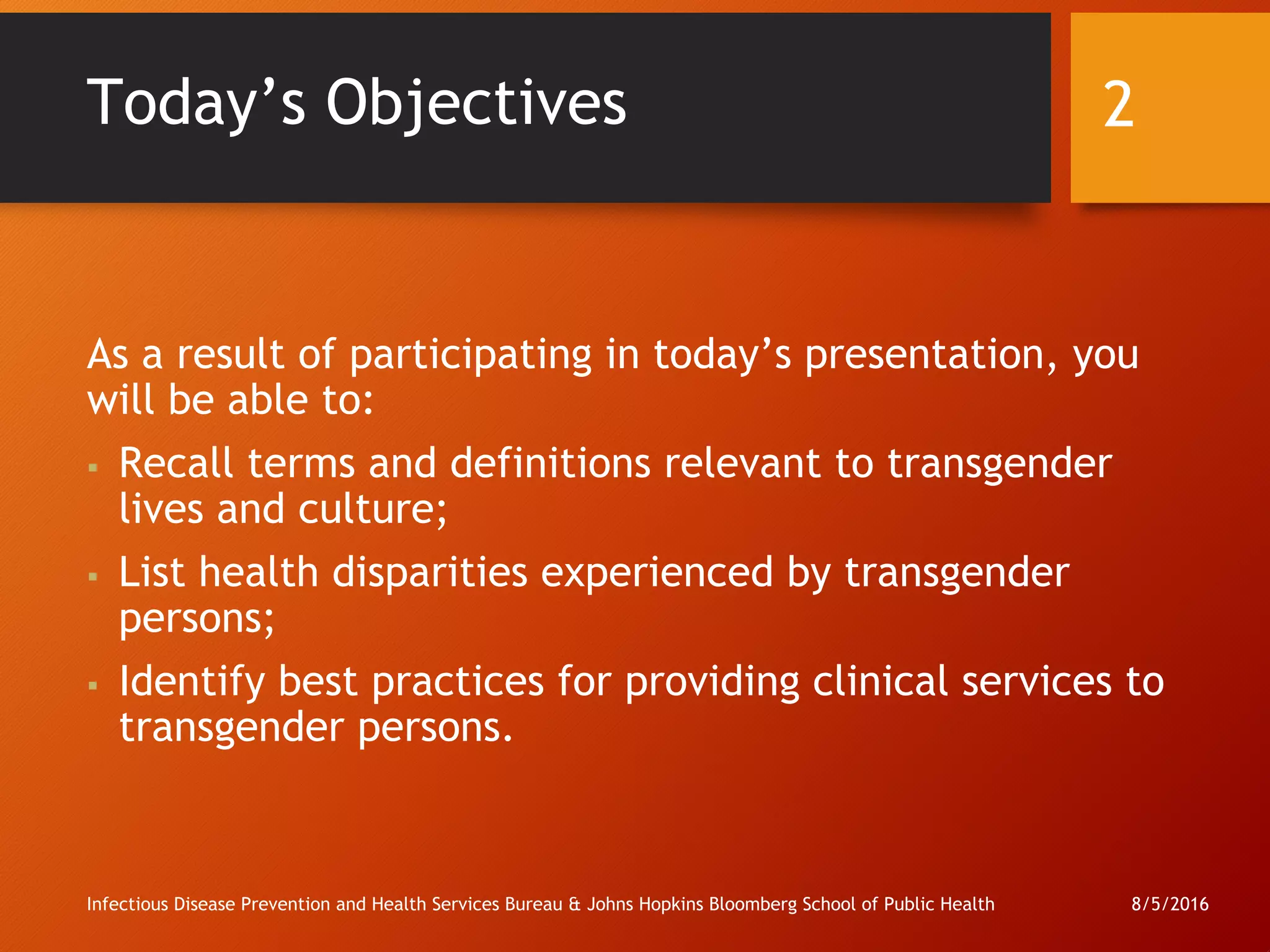 Providing safe, affirming and evidence based care for transgender ...
