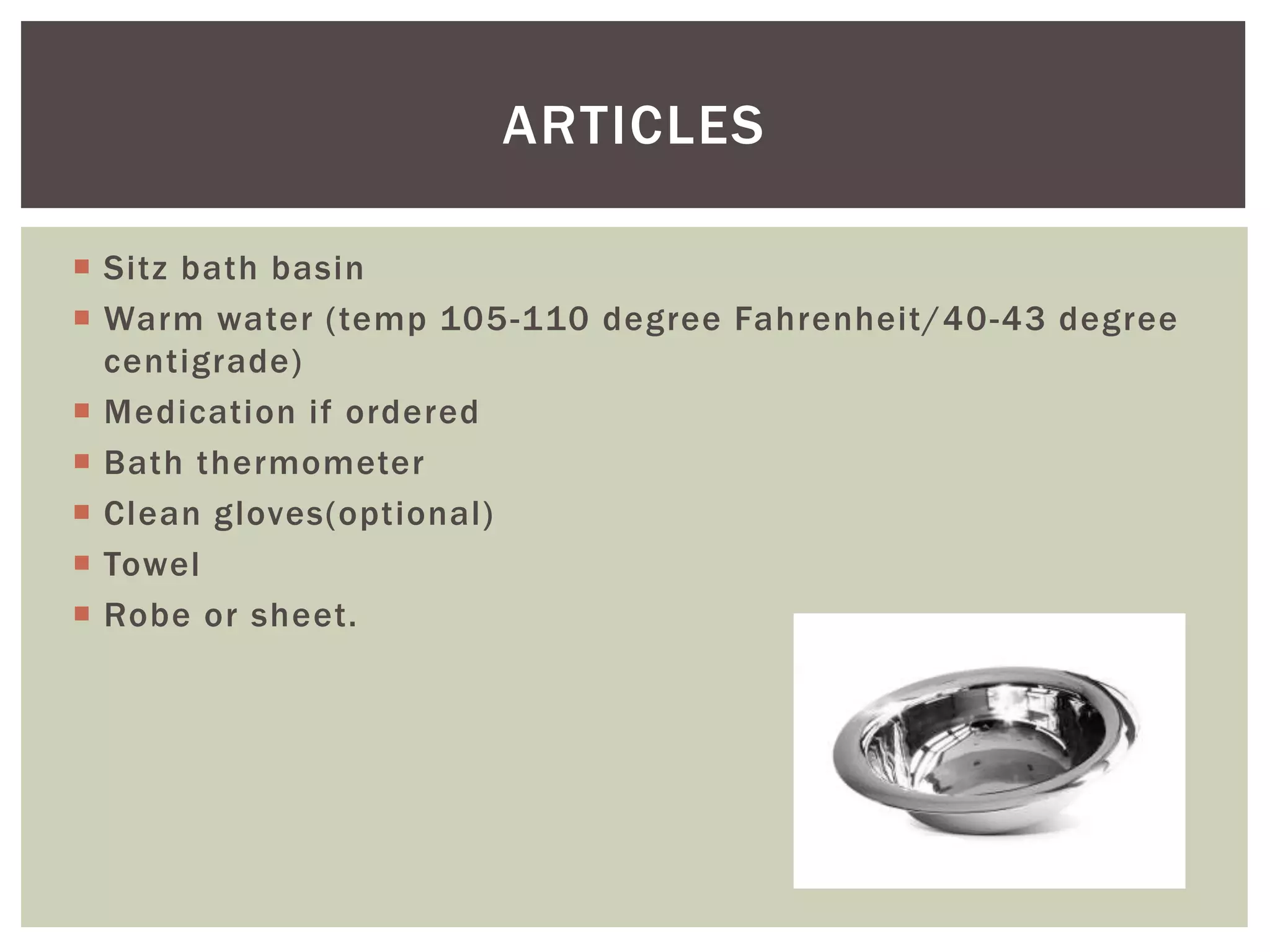 PROVIDING SITZ BATH.pptx