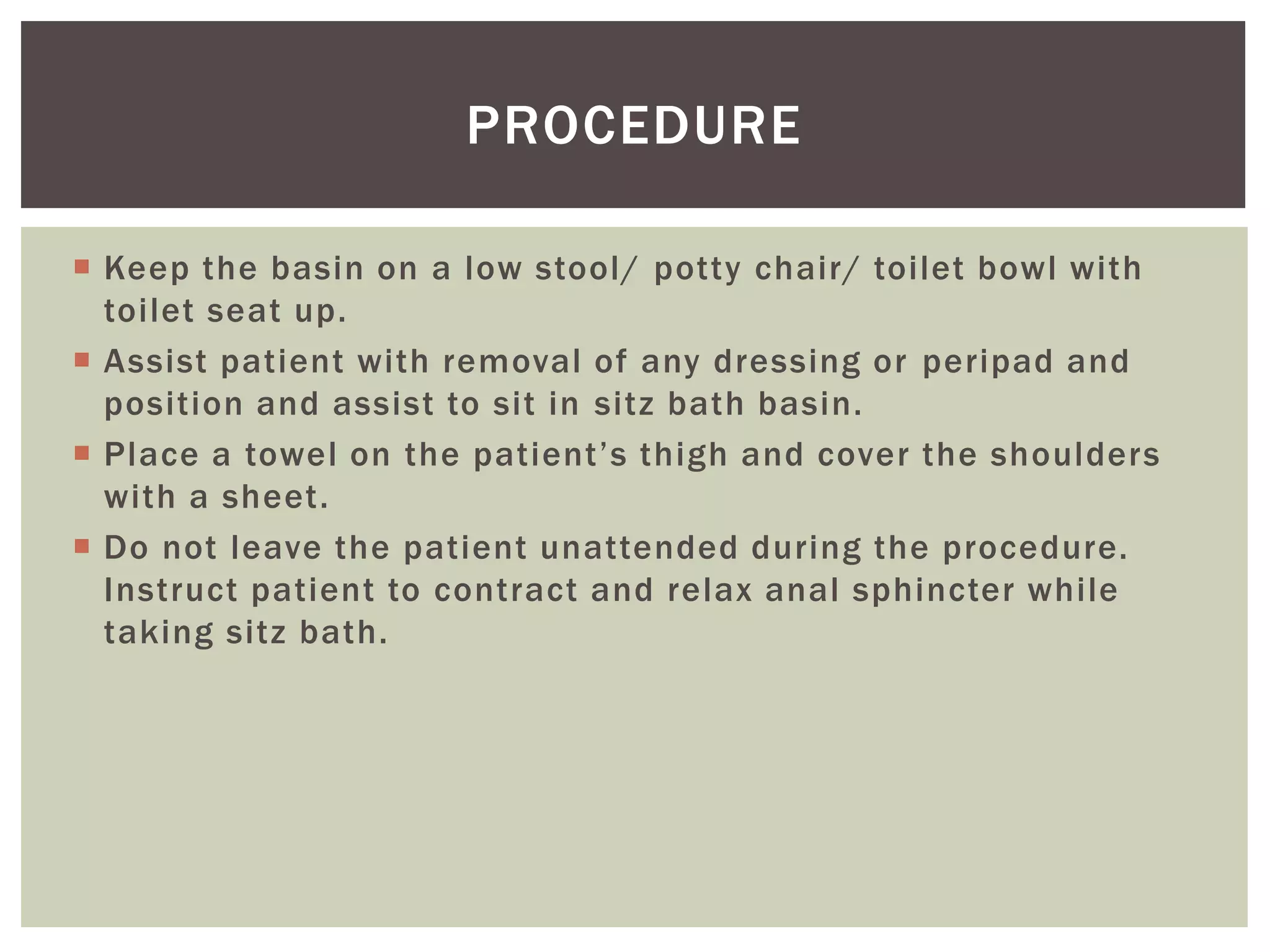 PROVIDING SITZ BATH.pptx