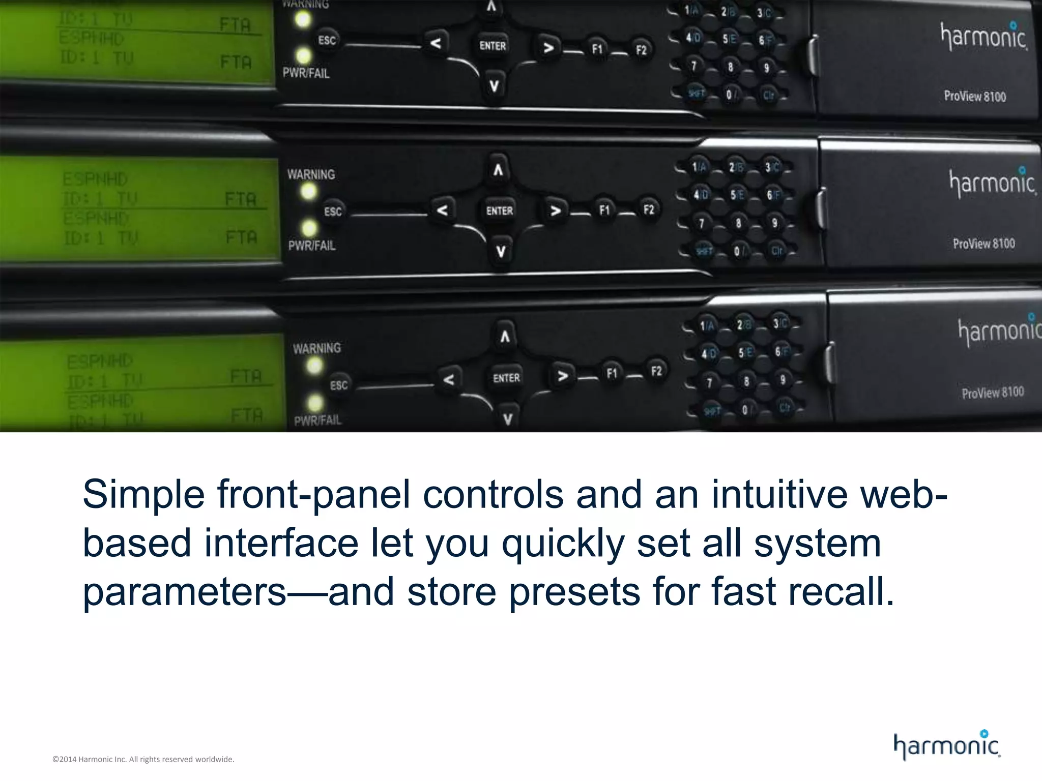 The New Choice for High Quality, General Purpose Video Distribution ...