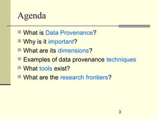 Provinance in scientific workflows in e science | PPT