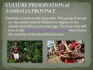 Province of zambales | PPTX