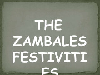 Province of zambales | PPTX