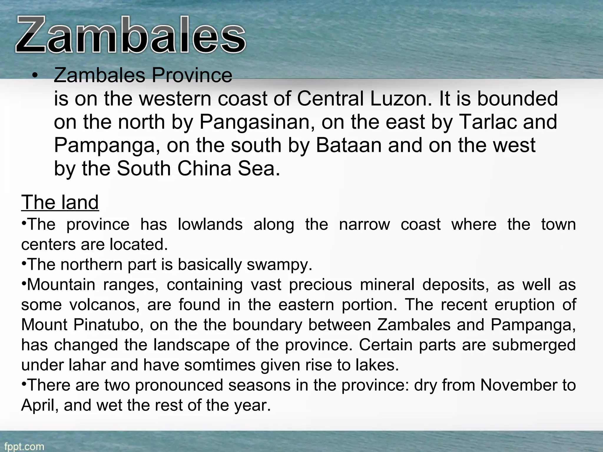 PROVINCES OF REGION 3 - ANNE | PPT