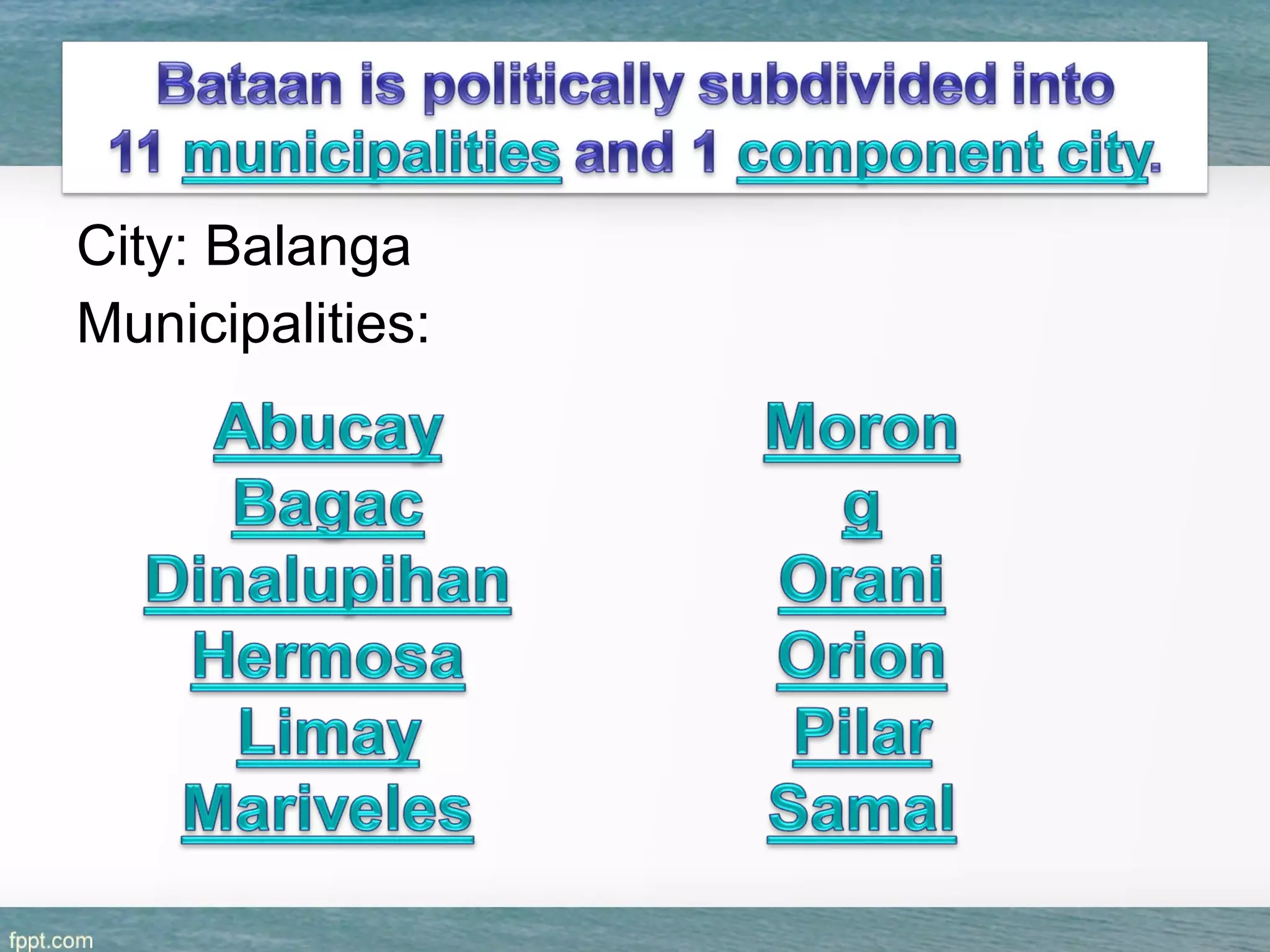 PROVINCES OF REGION 3 - ANNE | PPT