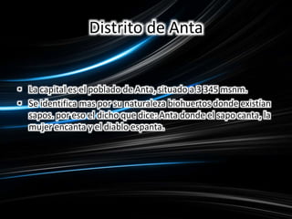 Provincia de anta | PPTX