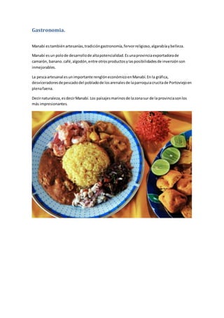 Provincia de manabí | DOCX