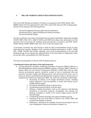 Provincial development, sub-national budgeting and integration of ...