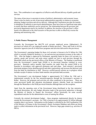 Provincial development, sub-national budgeting and integration of ...