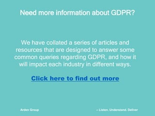 Proving GDPR Compliance | PPTX