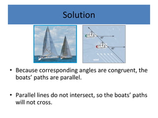 Proving lines are parallel | PPT