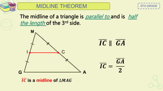 Proving Midline Theorem-Third Quarter Lesson-Week3.pptx