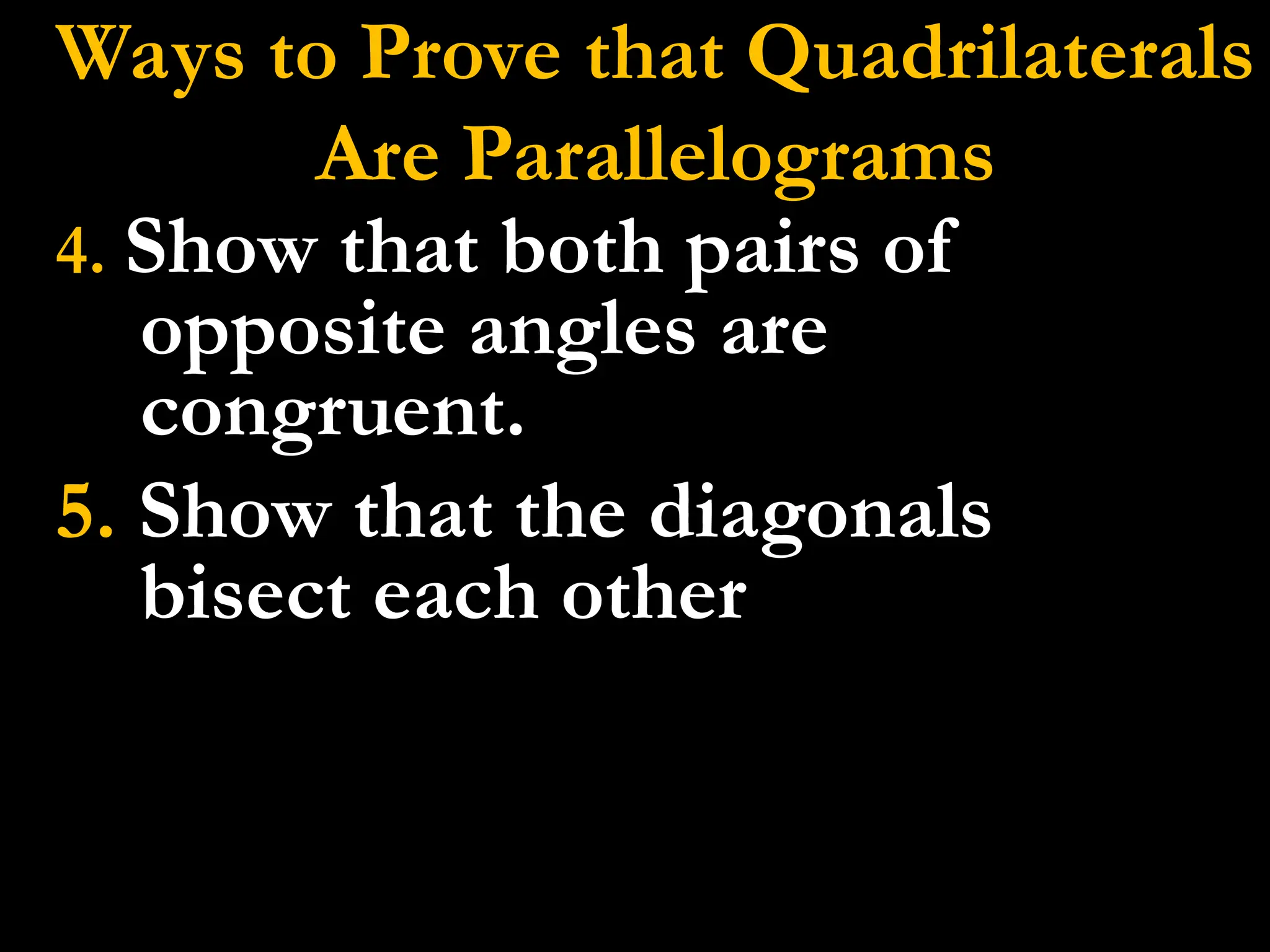 Proving Parallelogram for Grade 9 Students | PPT