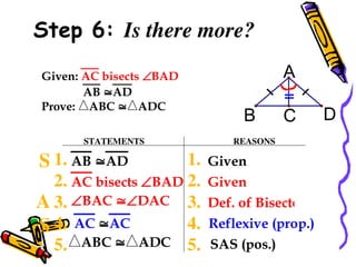 Proving Triangle Congruence Proof in mathematicss.ppt
