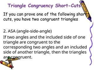 Proving Triangle Congruence Proof in mathematicss.ppt