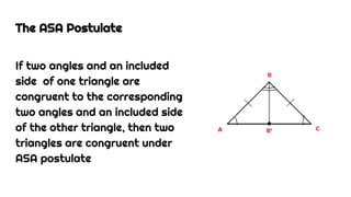 Proving triangle congruency | PPTX