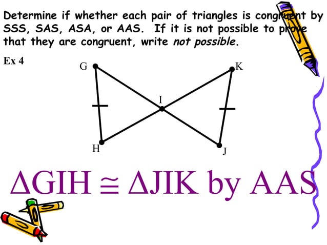 Proving Triangles Congruent Sss, Sas Asa | PPT | Geography | Science