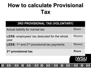 Provisional tax slides.ppt