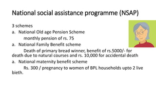Provision and programmes for the elderly | PPTX