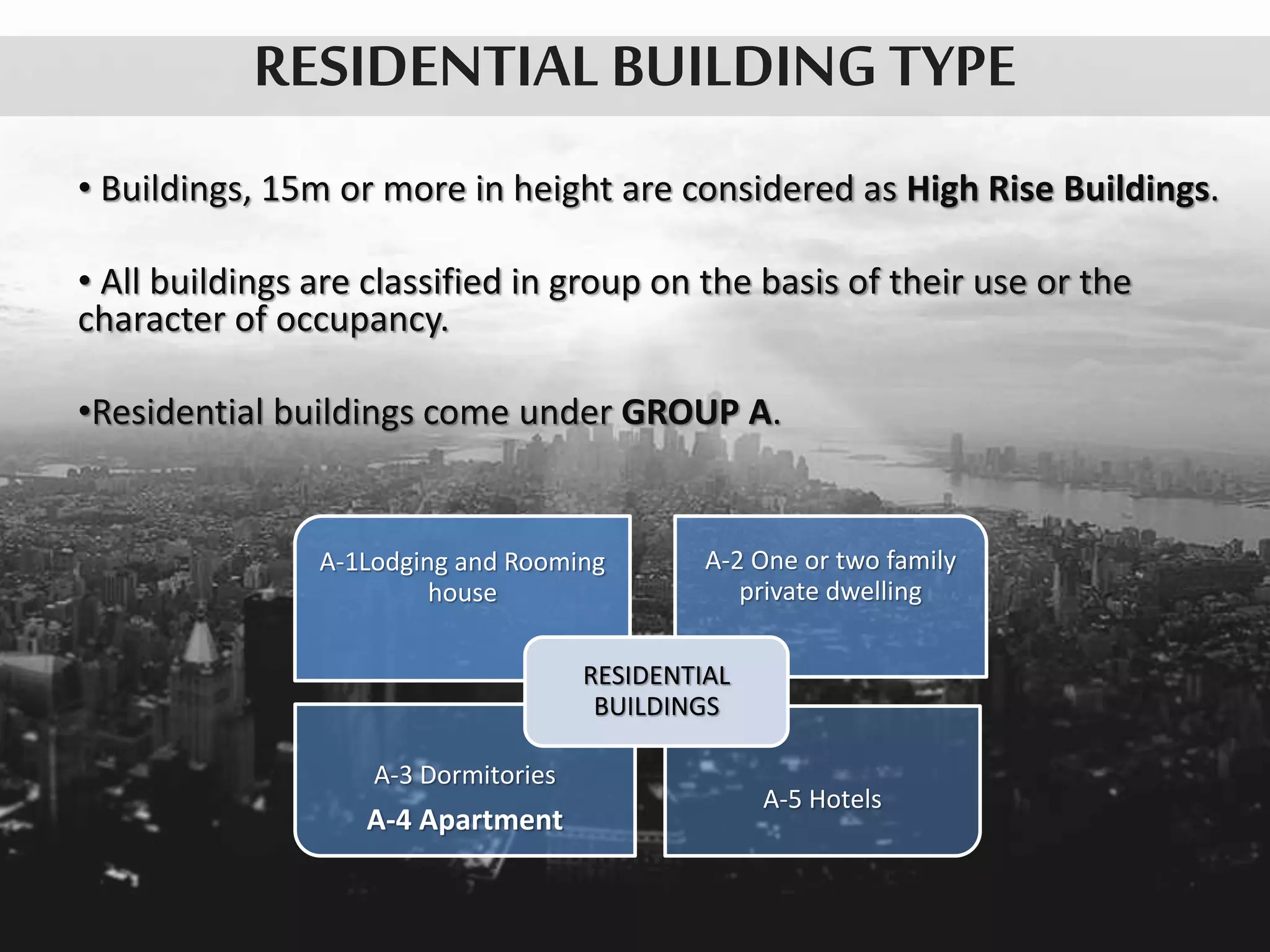 Provision for fire protection in high rise buildings | PPTX