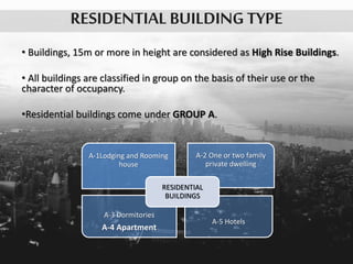 Provision for fire protection in high rise buildings | PPTX