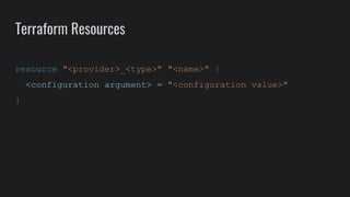 Provisioning Datadog with Terraform | PPT