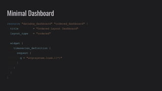 Provisioning Datadog with Terraform | PPT