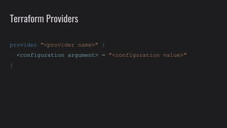 Provisioning Datadog with Terraform | PPT