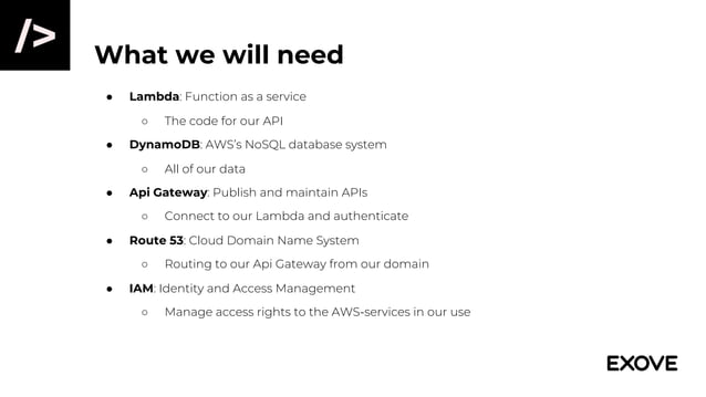 Provisioning Infrastructure To Aws Using Terraform Exove Ppt