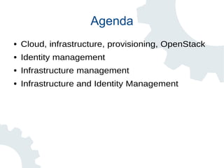 Infrastructure Provisioning in the context of organization | PPT