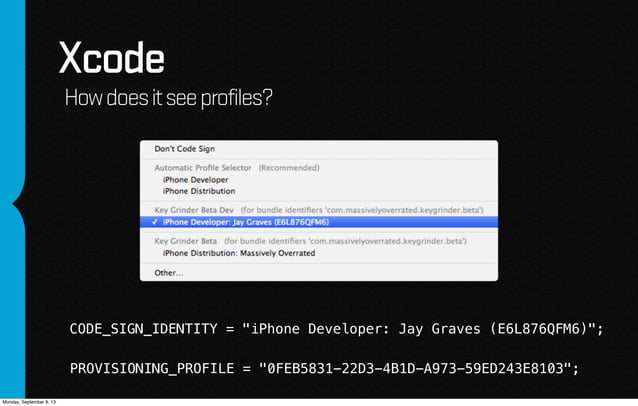 Provisioning profiles like a Pro | PPT