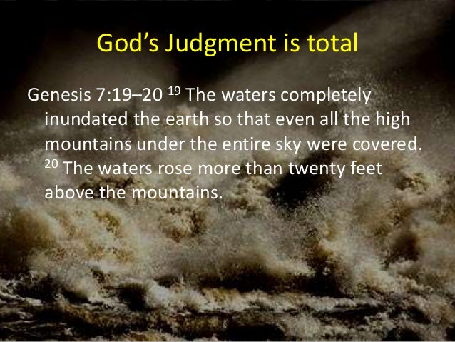 Provision In The Midst of the Storm - Genesis 7:1-24