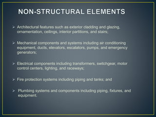 Provisions for non -structural fastenings | PPTX
