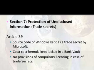 Provisions of wto favouring developed nations | PPTX
