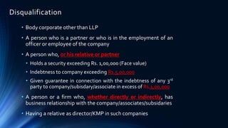 Provisions relating to Accounts and Audit | PPTX