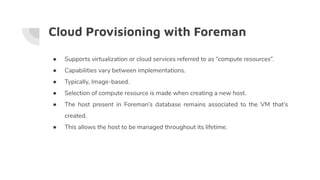 OSCamp #4 on Foreman | Provisioning on Azure Cloud through Foreman by ...