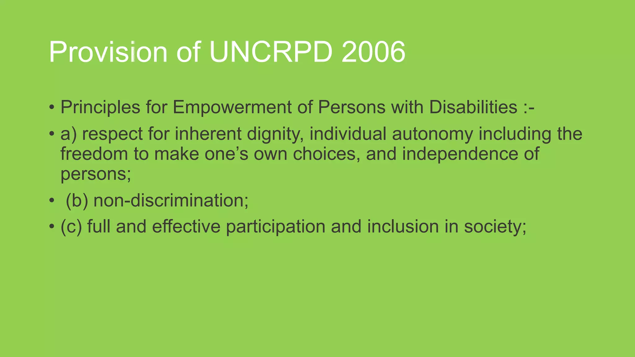 provisions for persons with benchmark disabilities.pptx