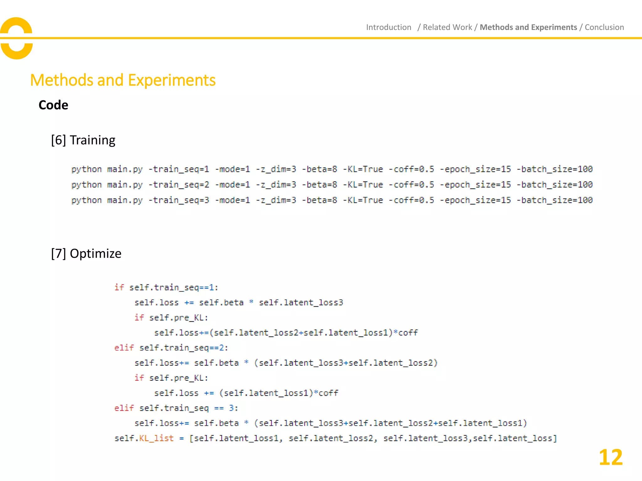 Progressive learning and Disentanglement of hierarchical representations | PPT