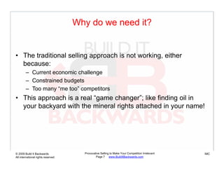 Provocative selling imc-2 | PDF