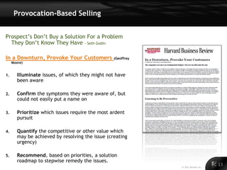 Connect and Engage Better with Provocation-based Selling | PDF