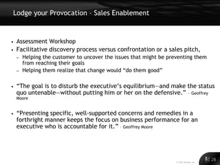 Connect and Engage Better with Provocation-based Selling | PDF