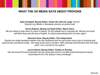 Provoke Cosmetics | PPT