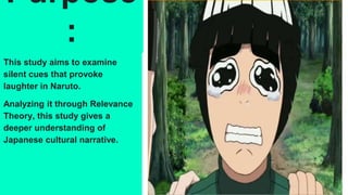 Provoking Laughter in Silence- A Pragmatic Analysis of the Anime Naruto ...