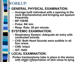 Provox voice prosthesis implantation in islamabad | PPT