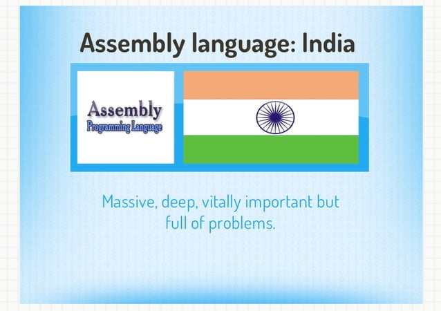 If programming languages were countries? | PPT