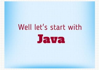 If programming languages were countries? | PPT